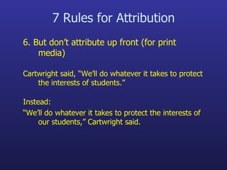 Using Quotes | PPT | Free Download