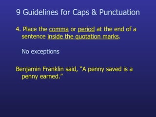 Using Quotes | PPT | Free Download