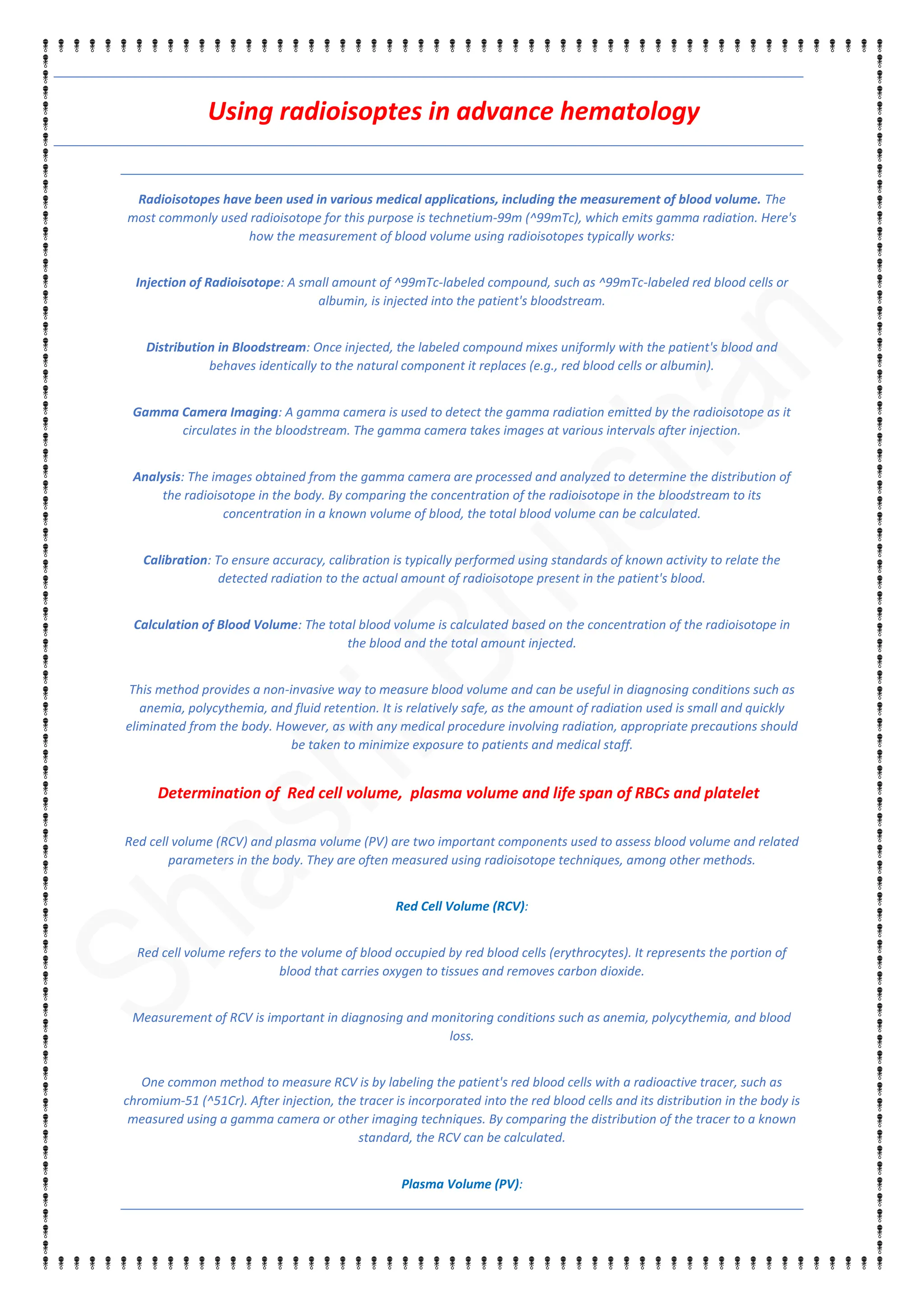 Using radioisoptes in advance hematology.docx