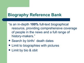 Using reference tools | PPT