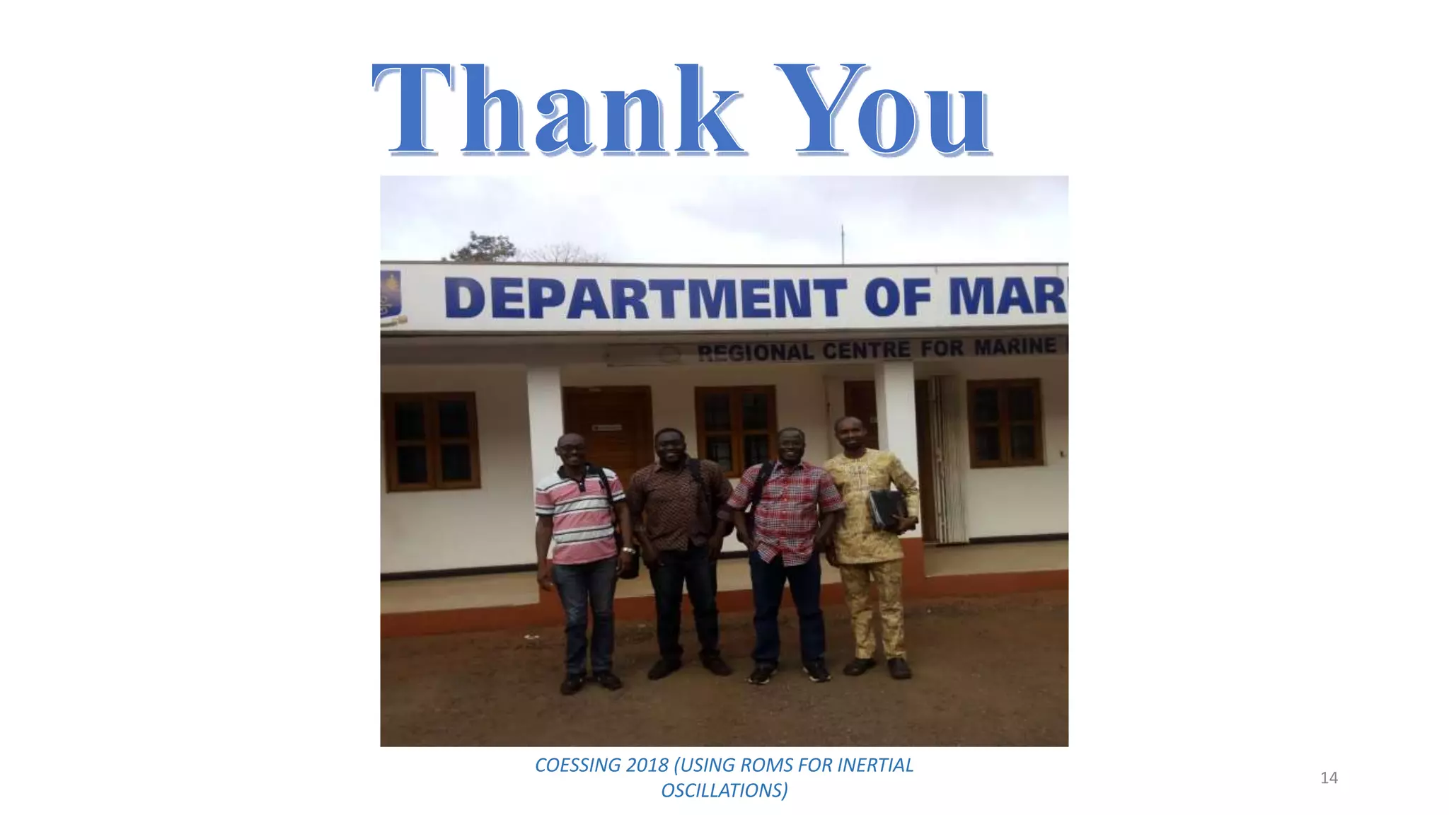 Using regional ocean modelling systems to model inertial | PPTX