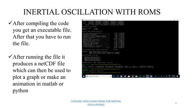 Using regional ocean modelling systems to model inertial | PPTX
