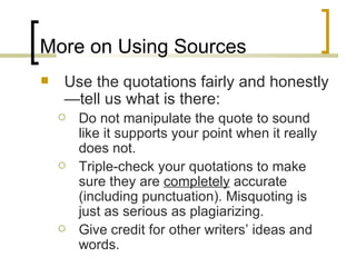 Using research | PPT