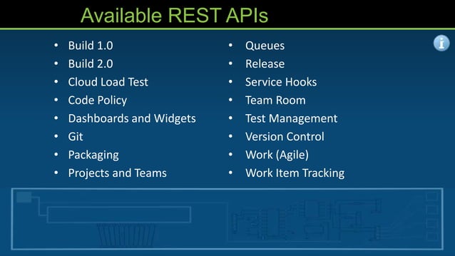 Using Rest With Vsts And Tfs Ppt