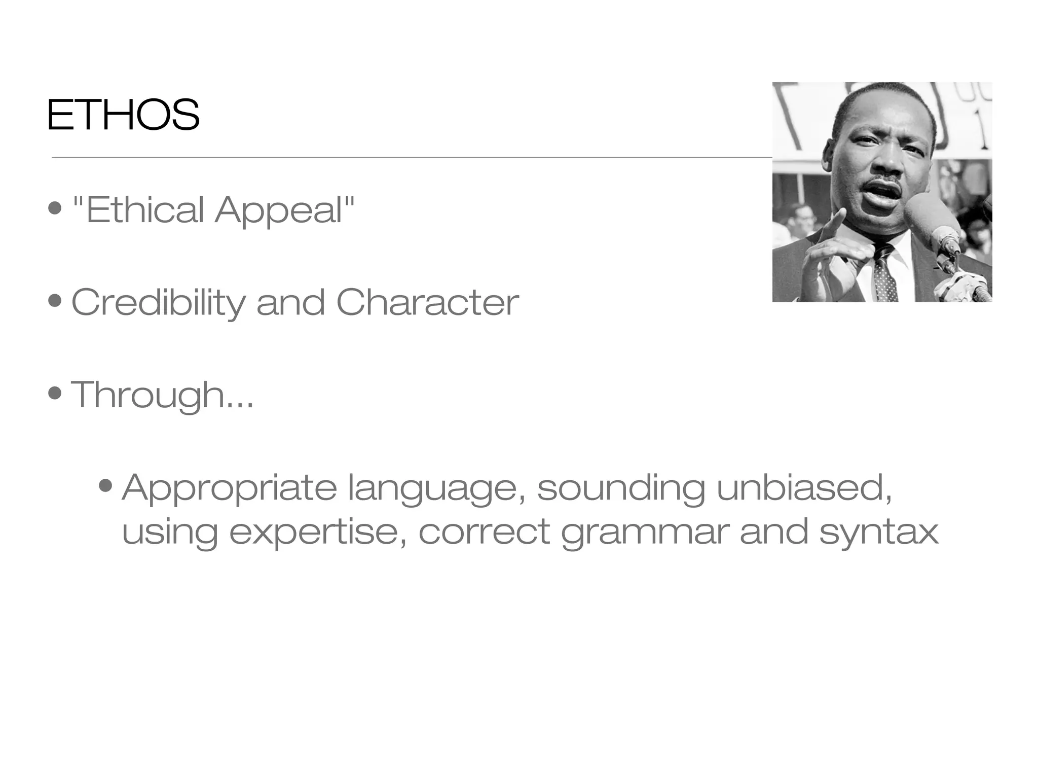 Using Rhetoric Ethos Pathos Logos | PPT