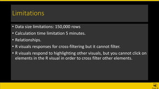 Using R in power BI | PPTX