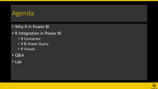 Using R in power BI | PPTX