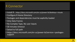 Using R in power BI | PPTX