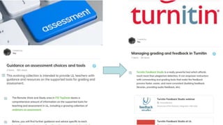 Using rubrics for grading and tools at UL | PPT