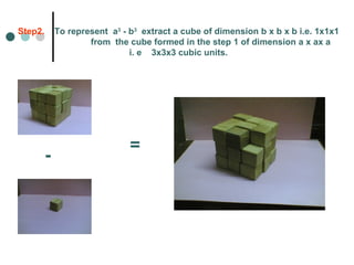 Usings unit cubes1 | PPT