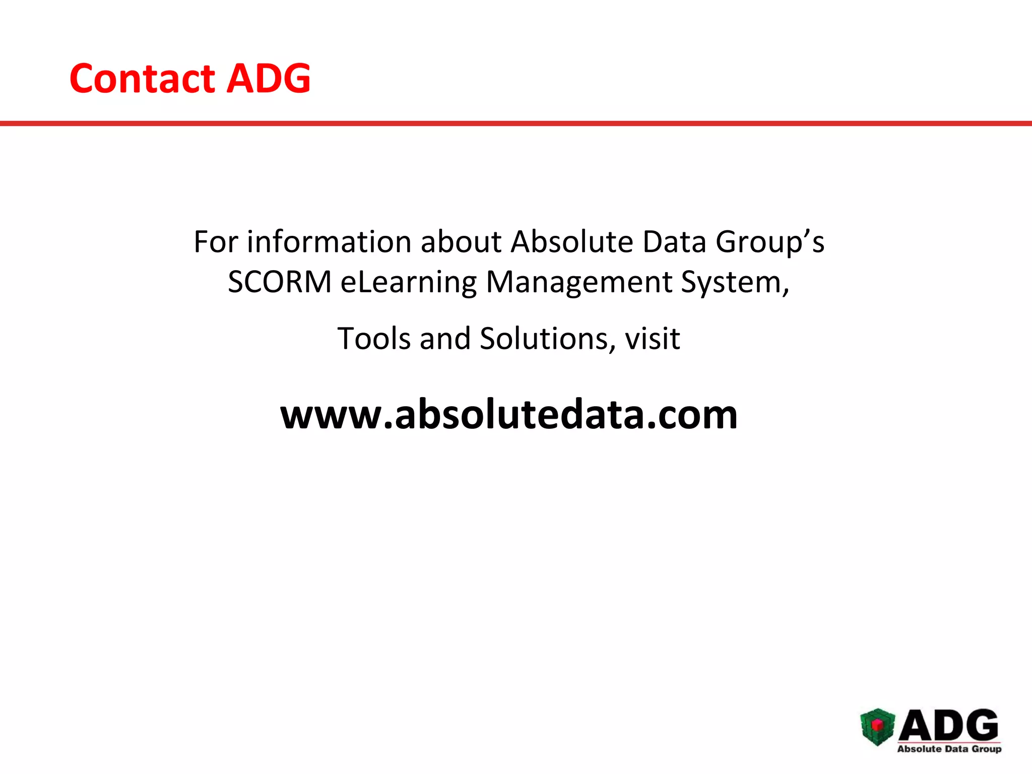 ADG S1000D Series - Using s1000d technical data in a learning and scorm ...