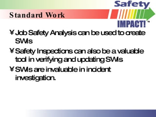 Using Safety Drive Lean Implementation | PPT