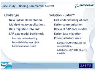 Using Safyr to find SAP data models | PPTX