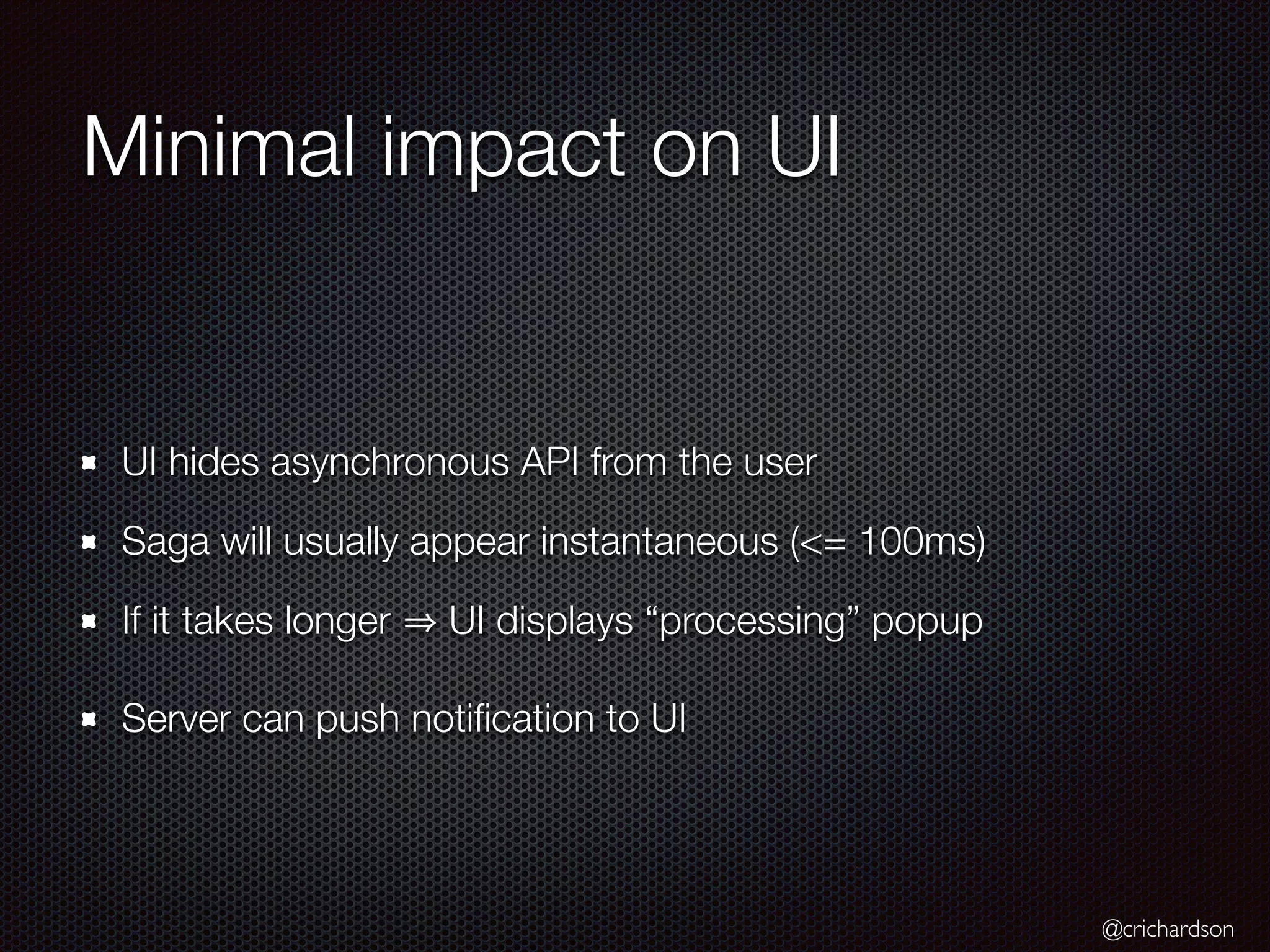 Archsummit Shenzhen Using Sagas To Maintain Data Consistency In A Microservice Architecture