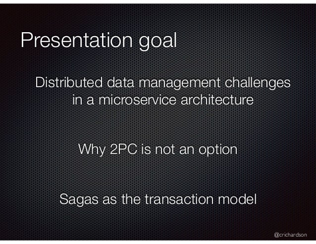 Gluecon Using Sagas To Maintain Data Consistency In A Microservice A