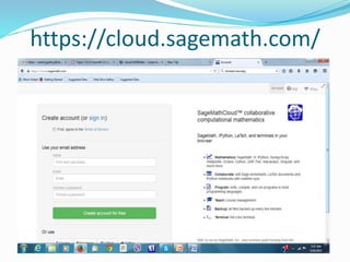 Using sage maths to solve systems of linear equations | PPTX