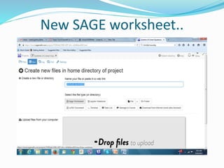 Using sage maths to solve systems of linear equations | PPTX