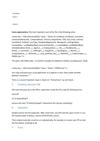 Salesforce Admin's guide : the data loader from the command line | PDF