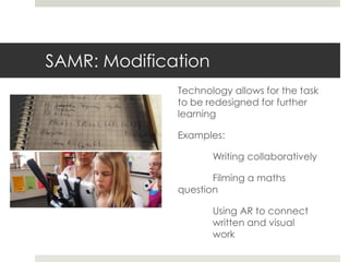 Using SAMR to improve ICT use in the classroom | PPT