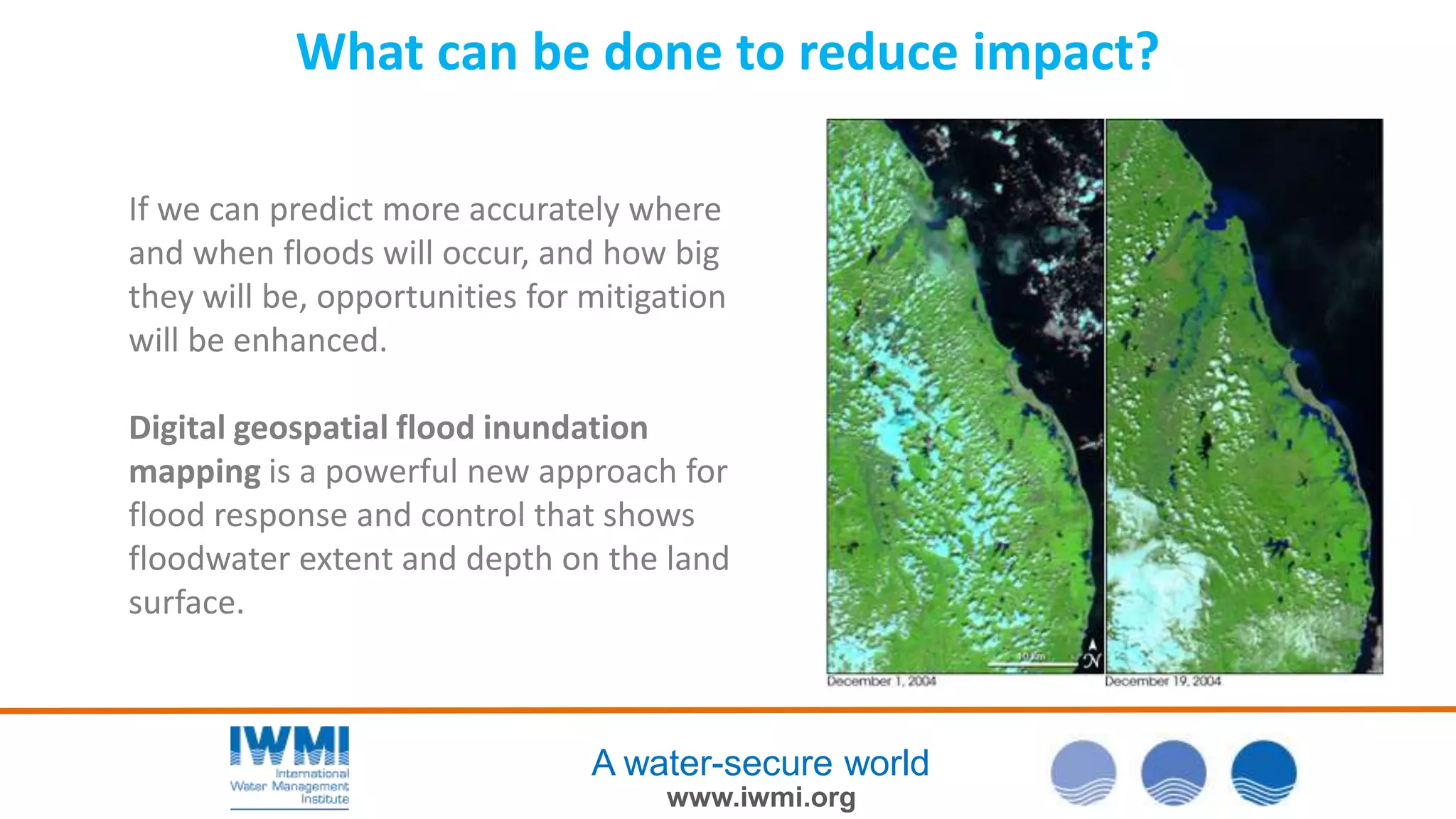 Using satellite data to enhance flood risk management | PPTX