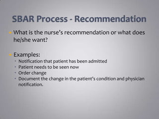 SBAR presentation | PPTX