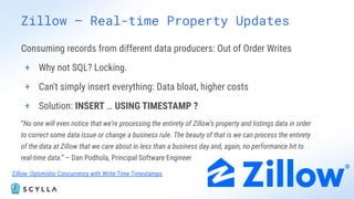 Using ScyllaDB for Real-Time Write-Heavy Workloads | PPT