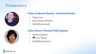 Using ScyllaDB for Real-Time Write-Heavy Workloads | PPT