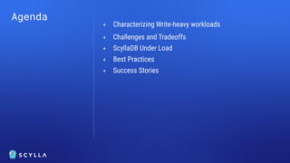 Using ScyllaDB for Real-Time Write-Heavy Workloads | PPT