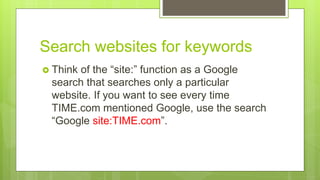 S01.L05 - Using Search Engines | PPTX