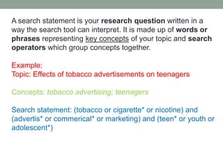 Using search tools | PPTX