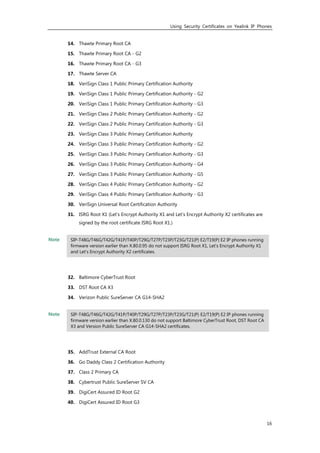 Using security certificates on yealink ip phones v83 10 | PDF