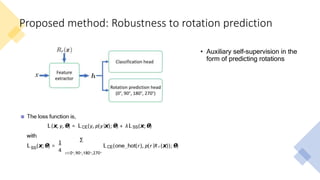 using Self-Supervised Learning Can Improve Model Robustness and uncertainty.pptx
