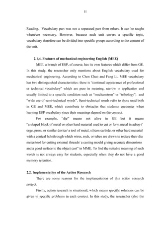 Using semantic mapping to improve ESP vocabulary retention of students ...