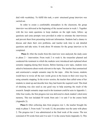 Using semantic mapping to improve ESP vocabulary retention of students ...