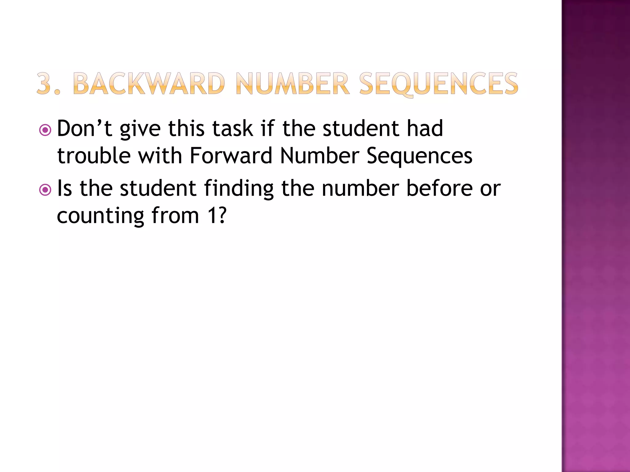 Using sena to assess students’ numeracy development | PPTX