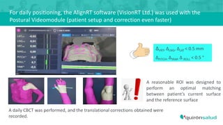 Using SGRT for faster, safer and accurate extremity patient positioning ...