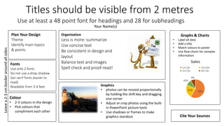 Using Shapes to Build a Digital Poster | PPT