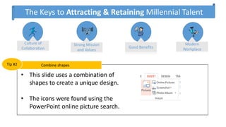Using Shapes to Build a Digital Poster | PPTX