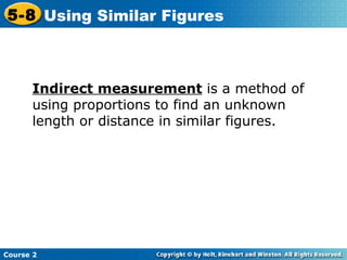 Using similar figures | PPT