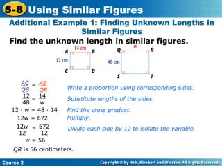 Using similar figures | PPT