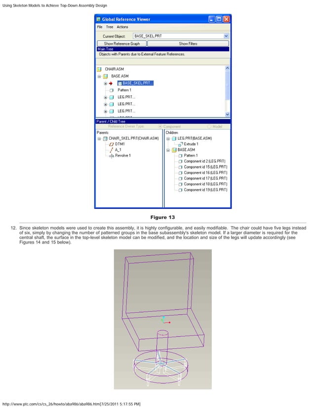 Using skeleton models_to_achieve_top-down_assembly_design | PDF | Graphics Software | Computer ...