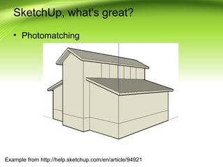 Using SketchUp with openFoam | PPT