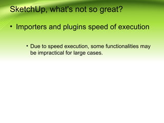 Using SketchUp with openFoam | PPT