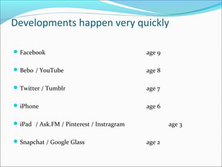 Using Social Media responsibly - a talk for parents | PPT