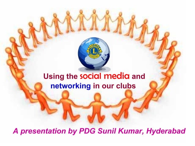 Using social media and networking in our clubs | PPT