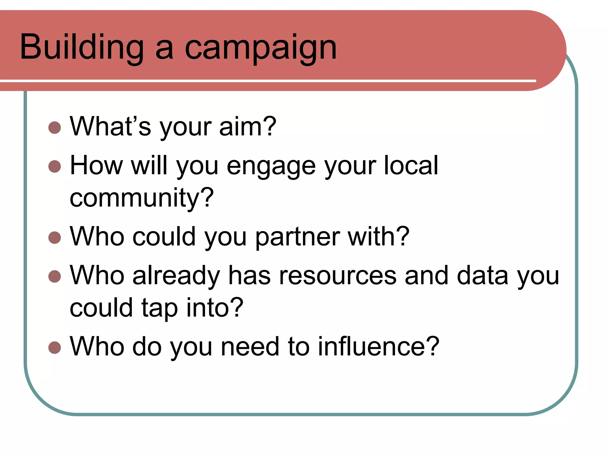 Using social policy to campaign for change 1 | PDF