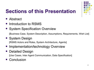 Agent Based Commercial Software | PPT
