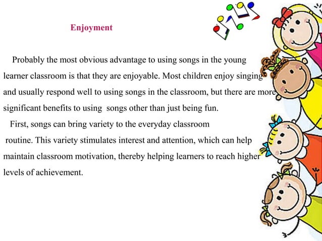 Using Songs in Language Teaching | PPTX | Children\'s Music | Music
