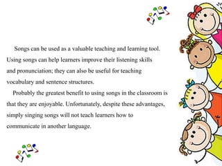 Using Songs in Language Teaching | PPTX
