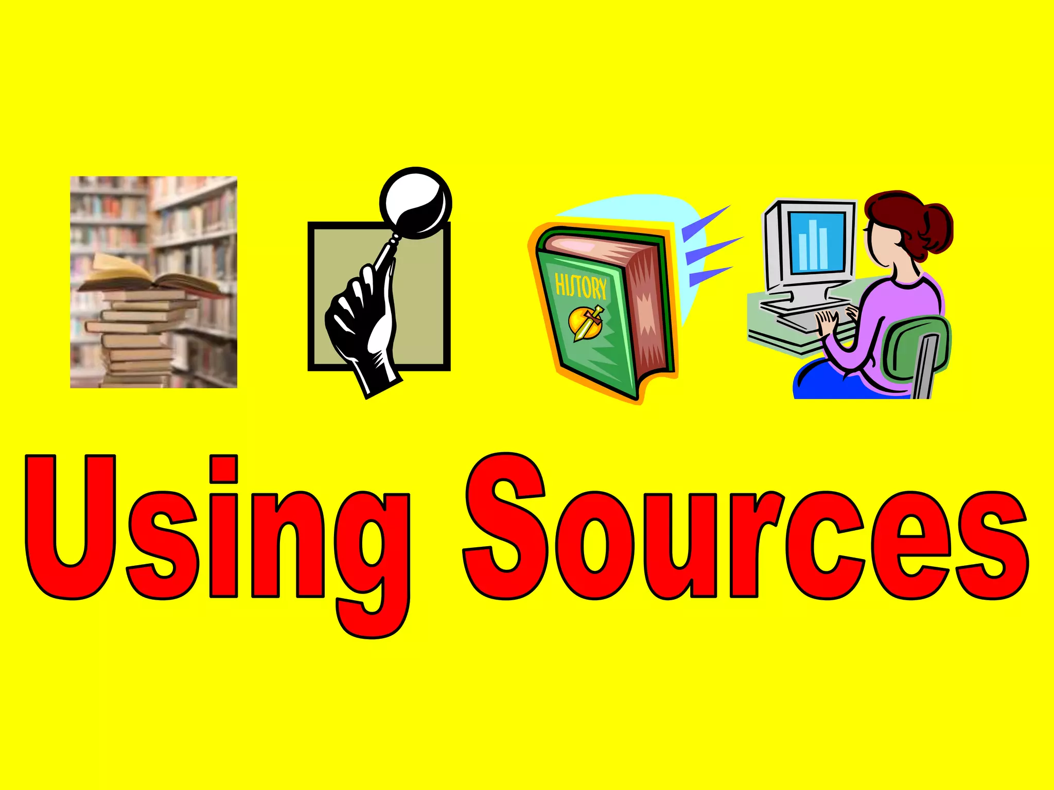 Higher History assignment - Using sources | PPTX